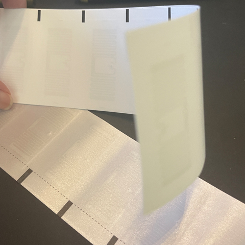 Customzied UHF Nylon textile anti-theft clothing RFID tag for the shop ...