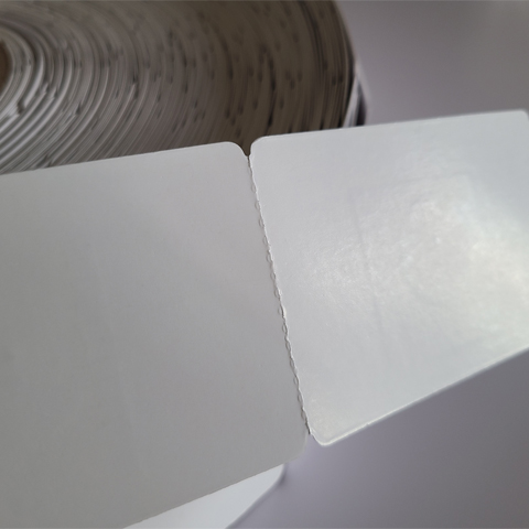 Customized RFID paper tickets print fanfold ticket NFC Mifare paper ...