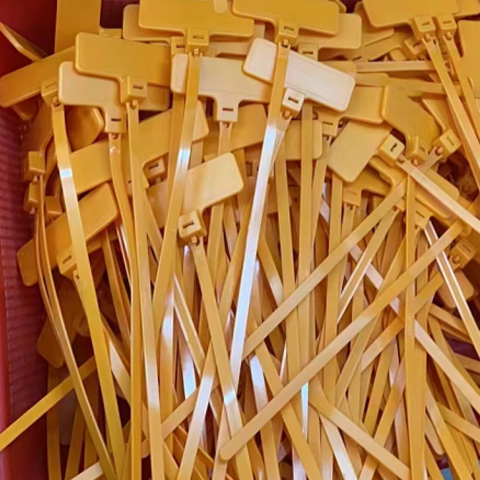 RFID tie tag UHF ABS cable tag with unique QR code laser print - Hotel ...