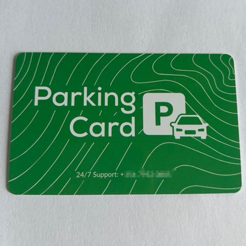 Customized Print 13.56MHZ Mifare Parking Card for Car - Hotel Ving Card ...